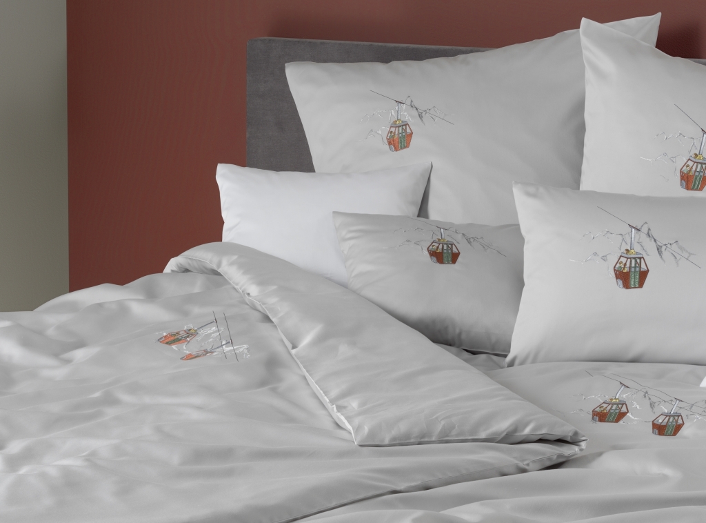 Graser Bettwäsche GONDOLA Satin Mondstein
